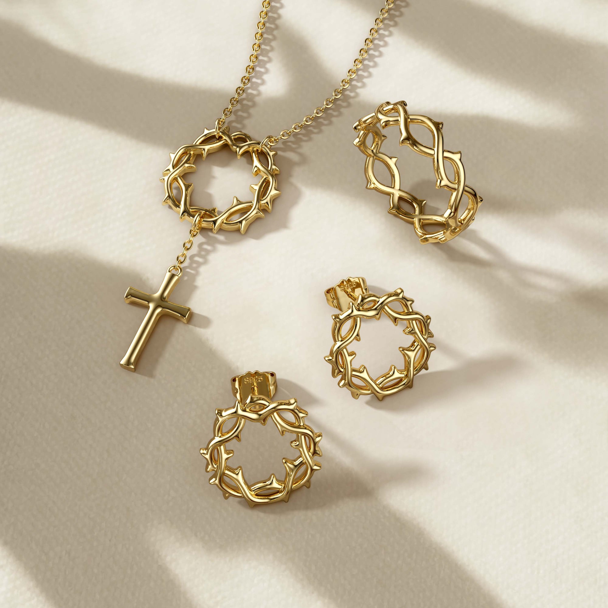 Shop Christian Drop, Hoop, Stud, and Pendant Earrings | Vanimy Jewelry