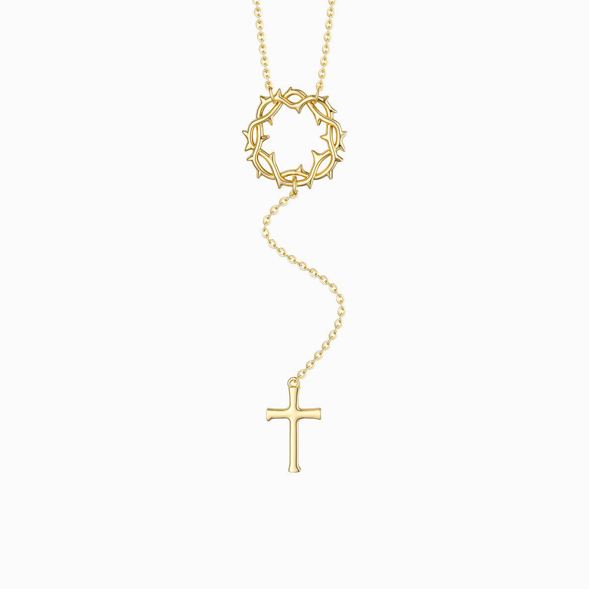 Cross Crown of Thorns Necklace – vanimy