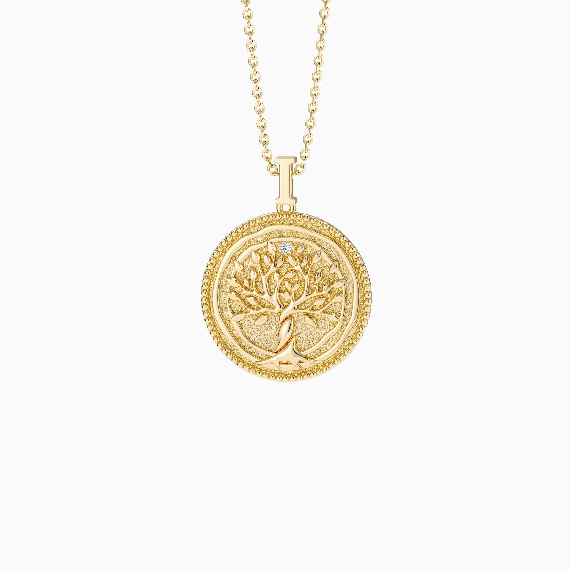 Promised Land Tree of Life Amulet Coin Medallion Necklace – vanimy