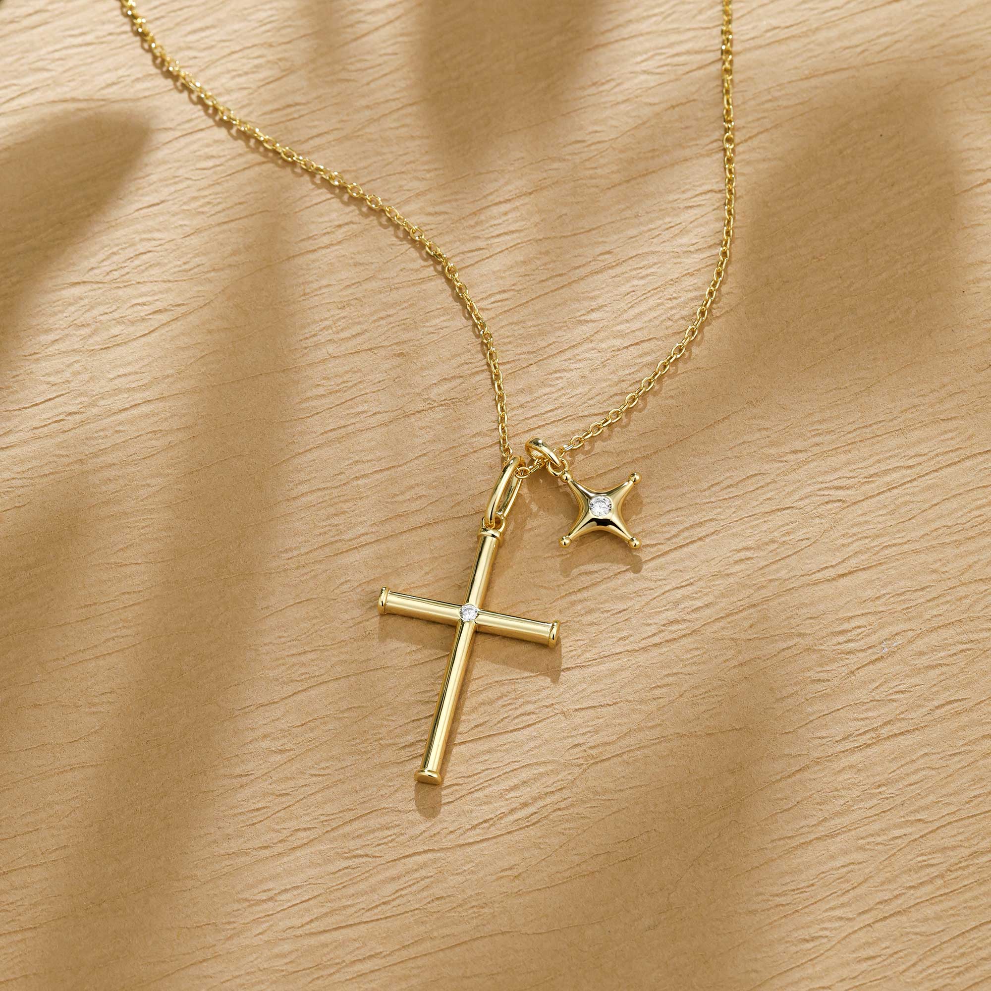 Guiding Star Cross Necklace – vanimy