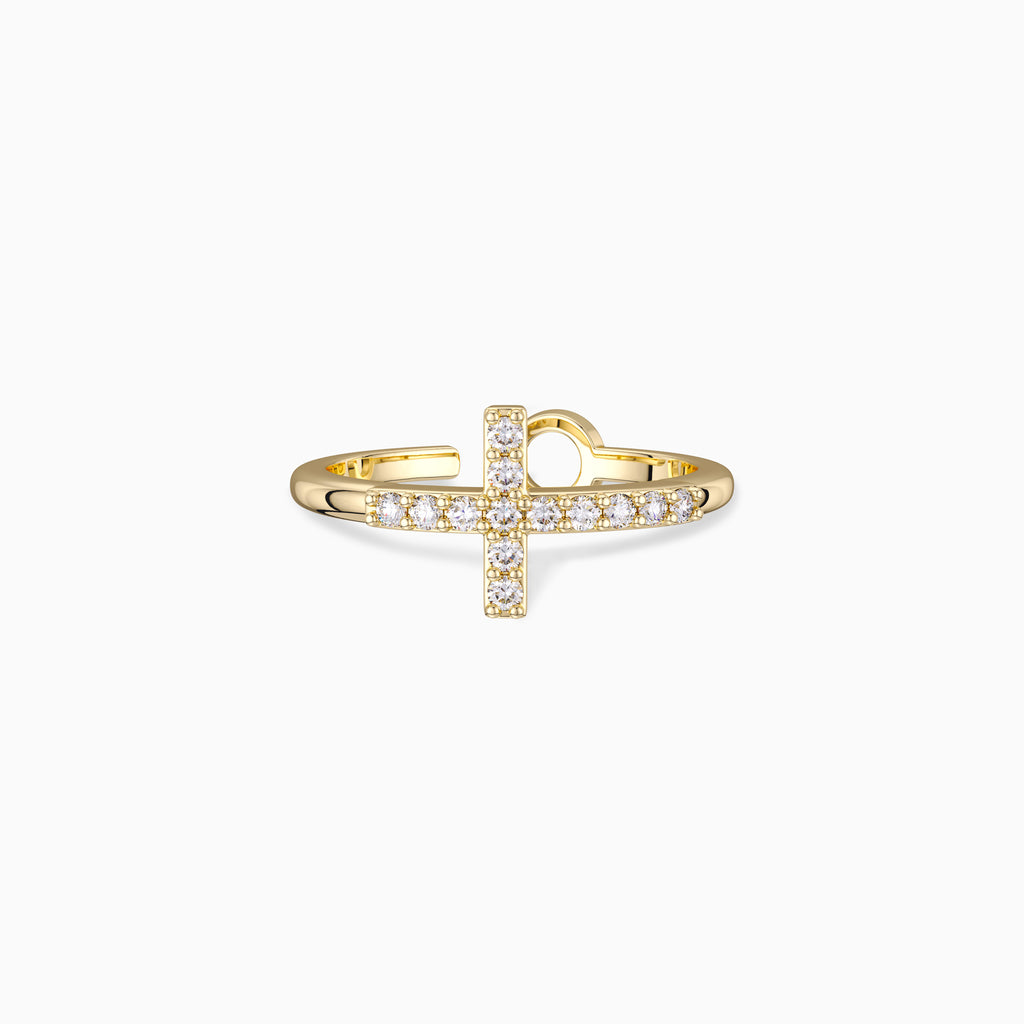 Divine Infinity Cross Ring – vanimy