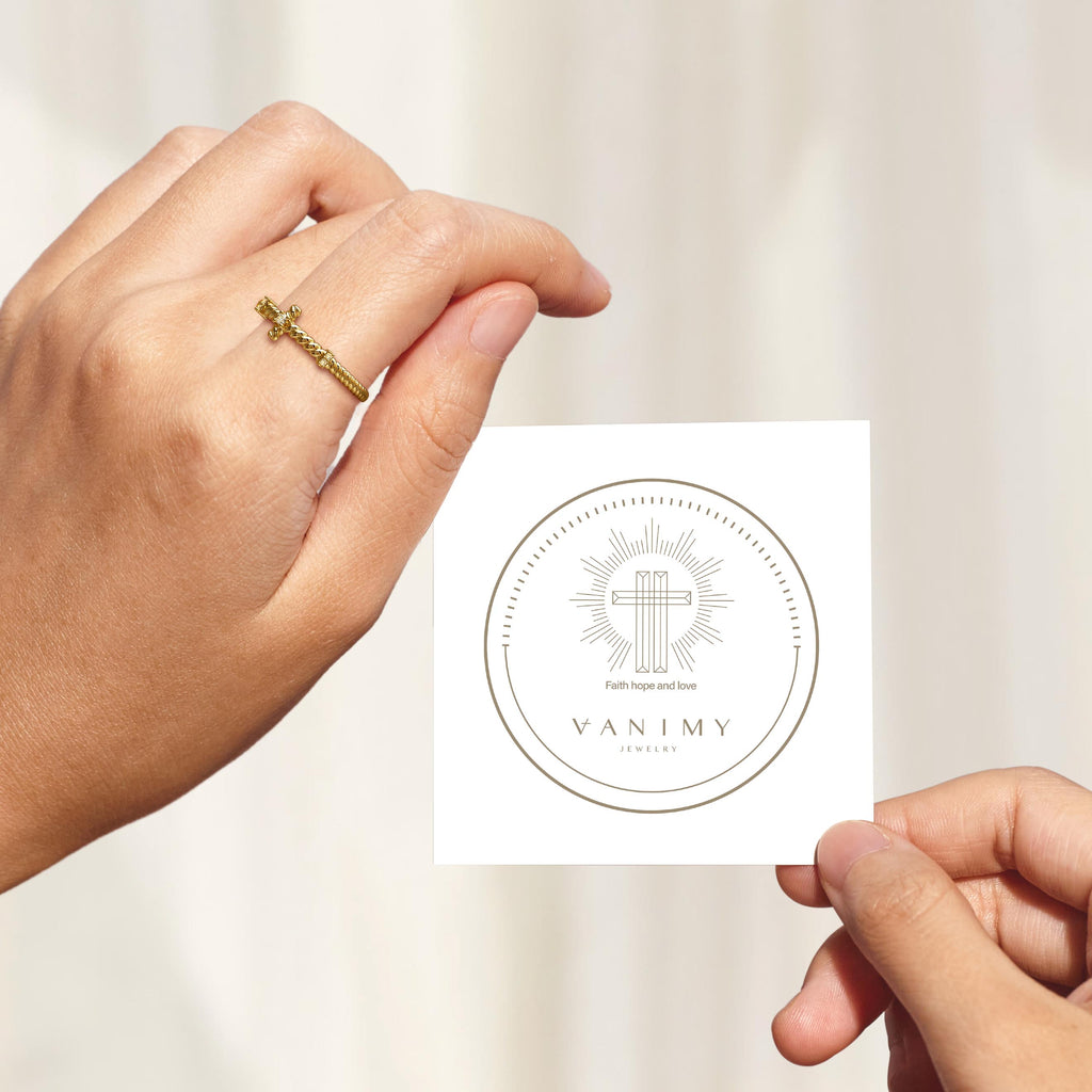 Rope Cross Stack Ring – vanimy