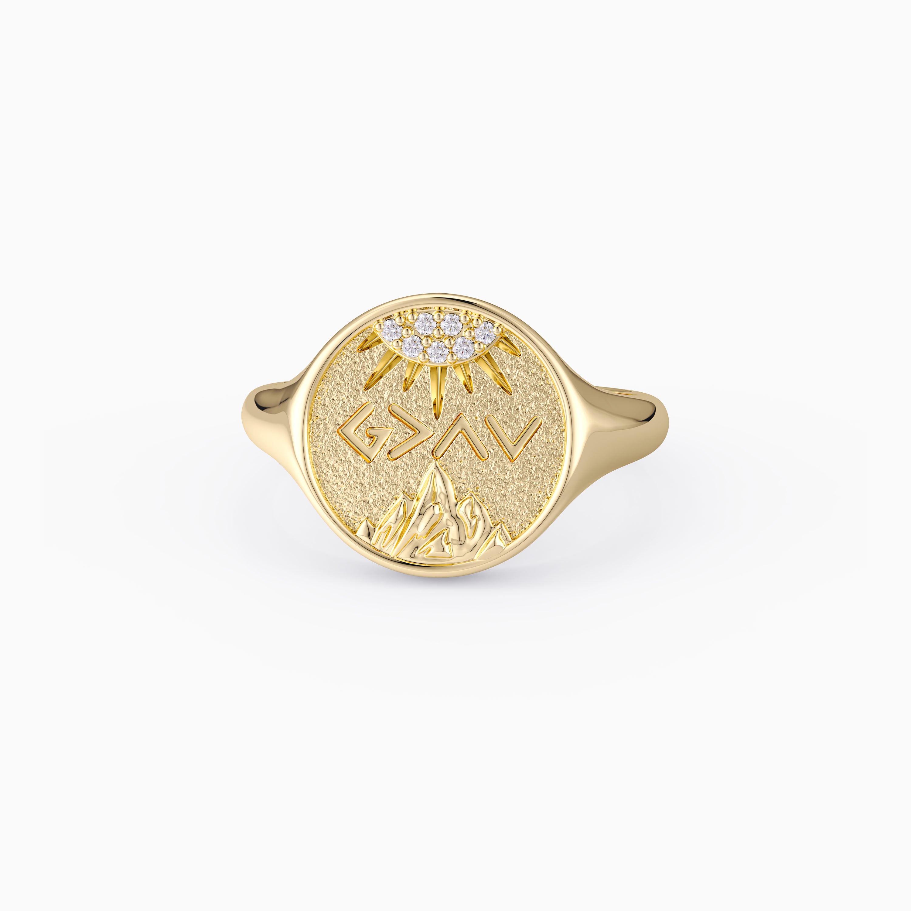 Highs And Lows Signet Ring – vanimy