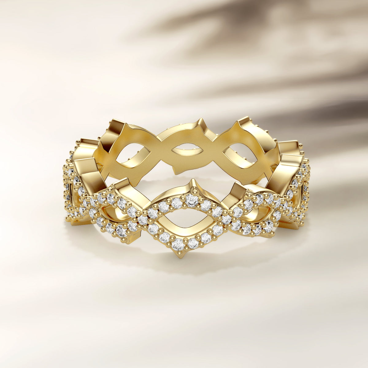 Crown of Thorns Statement Ring – vanimy